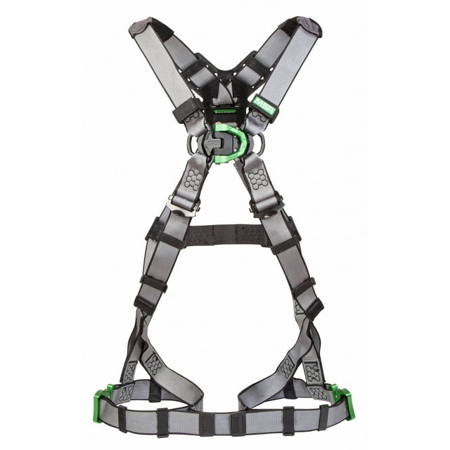 Msa Safety Full Body Harness,V-FIT,M 10195038 - Walmart.com