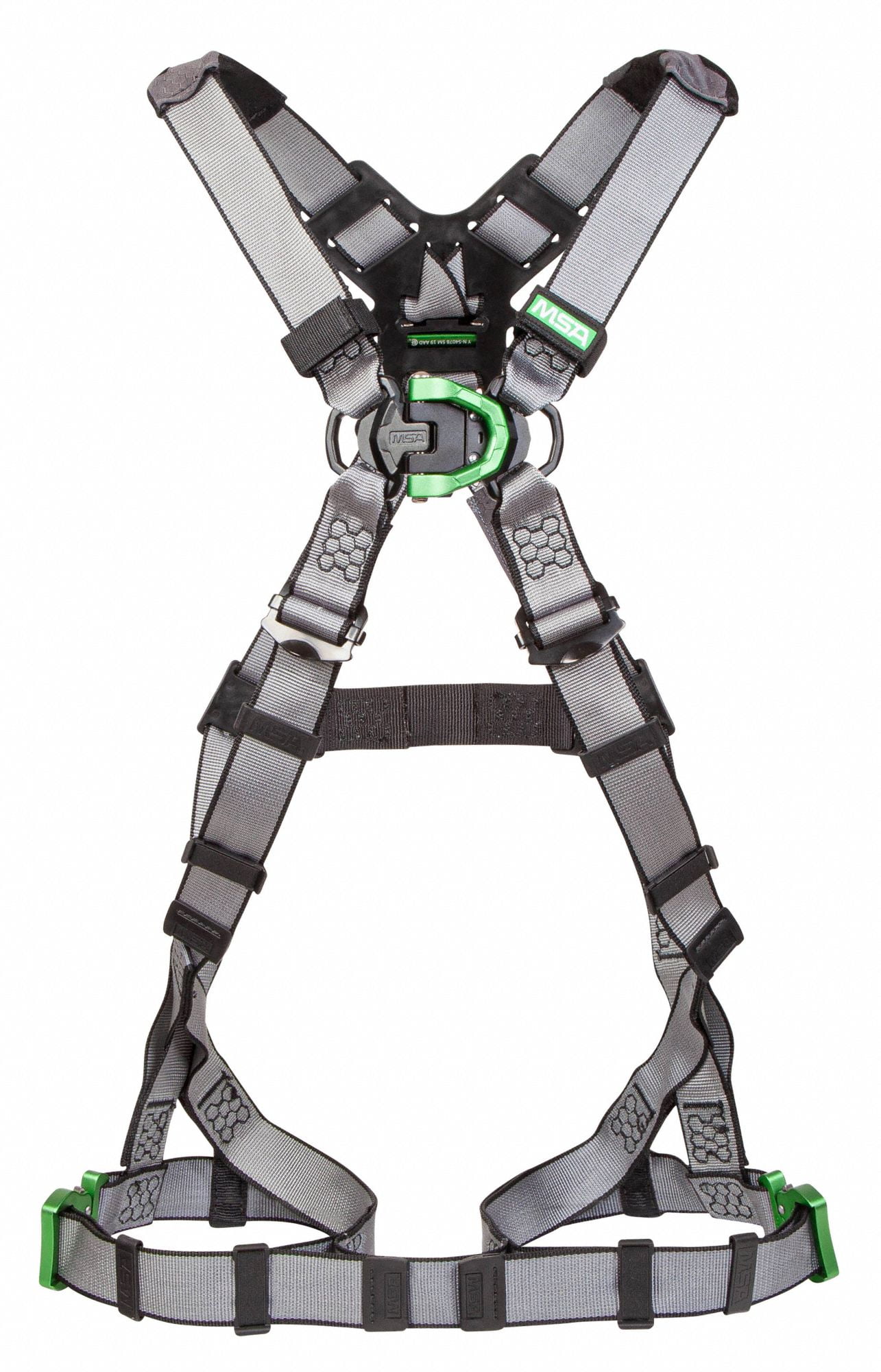 Msa Safety Full Body Harness,V-FIT,XL 10194898 - Walmart.com