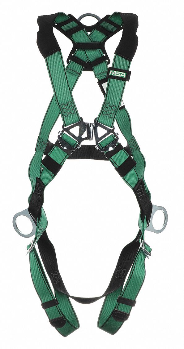 Msa Safety Full Body Harness,V-FORM,XS 10197199 - Walmart.com