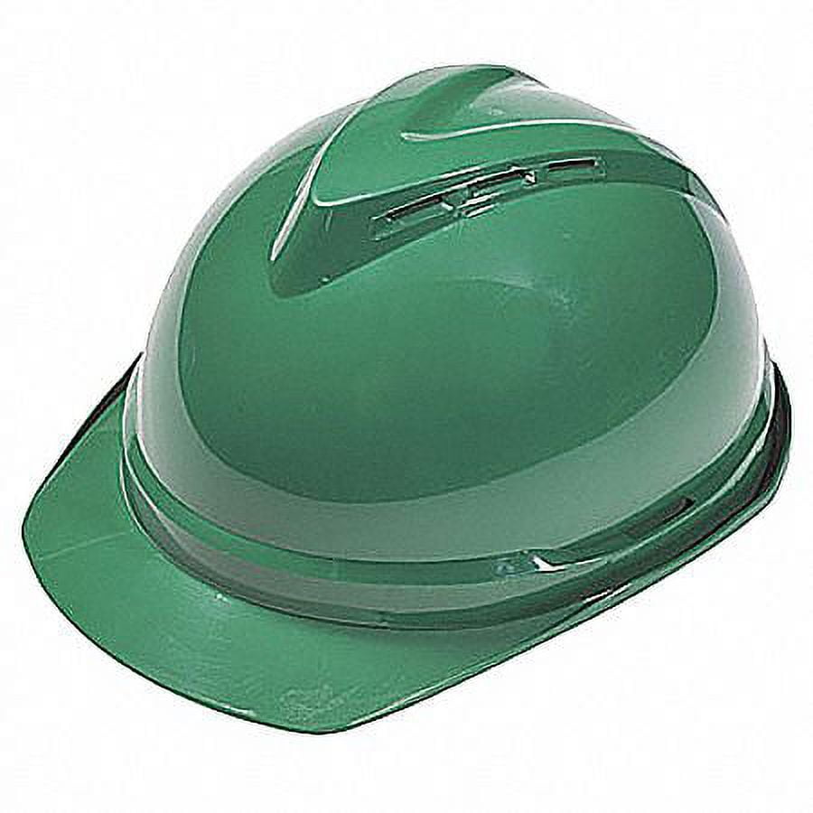 Msa Safety Hard Hat,Type 1, Class C,Ratchet,Green 10034032 - Walmart.com