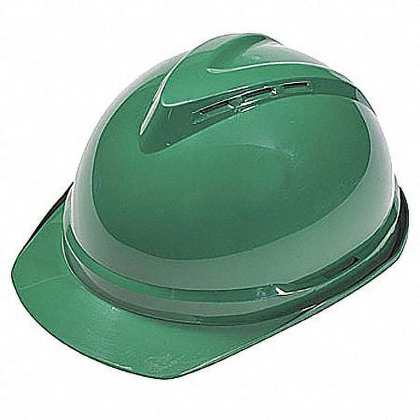 Msa Safety Hard Hat,Type 1, Class C,Ratchet,Green 10034032 - Walmart ...