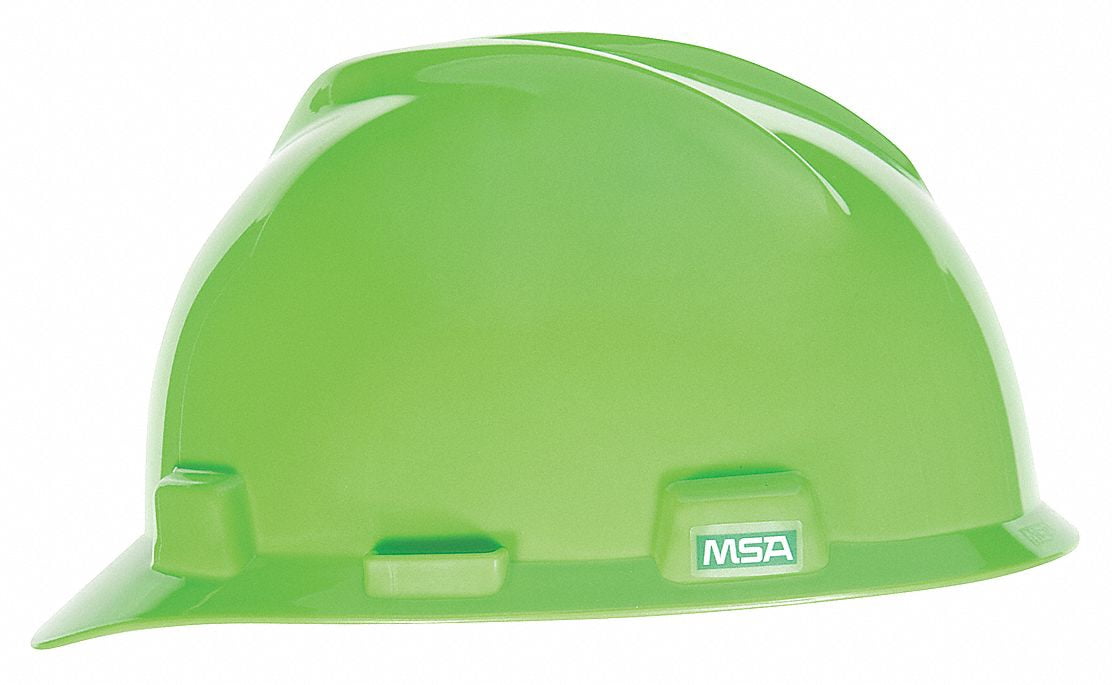 Msa Safety Hard Hat,Type 1, Class E,Hi-Vis Green 815558 - Walmart.com