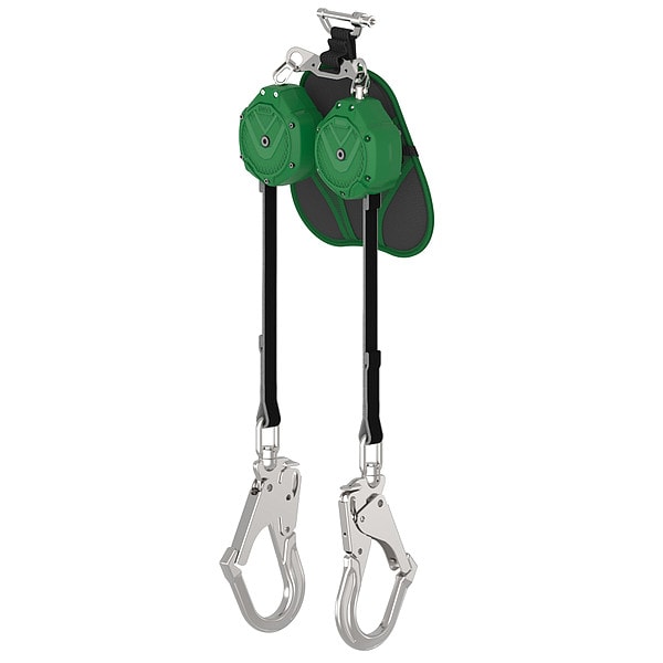 Msa Safety Self-Retracting Lifeline,6 ft L,2Legs VSLEW-012-PH-A ...
