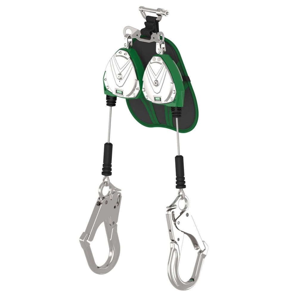 Msa Safety Works V-Shock Edge 8 Ft. Twin-Leg Personal Fall Limiter ...
