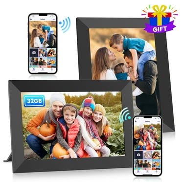 NexFoto Smart WiFi Digital Picture Frame 16GB Memory, Electronic Photo ...