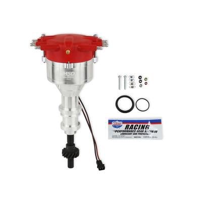 Msd Ignition 85804, Bbf Billet Distributor W/Low Profile Crab Cap ...