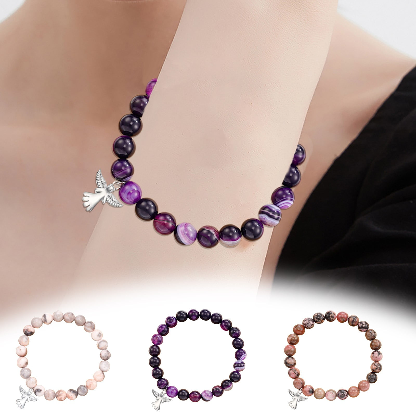 Msgweeeg Bracelets for Women Gifts for Her Manual Bracelet Men's and ...