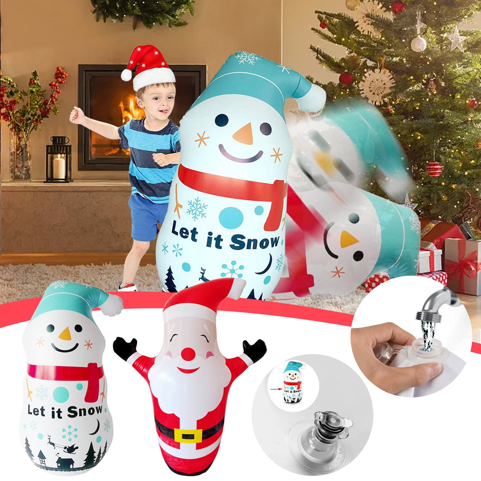 Msgweeeg Christmas Inflatable Christmas Decorations for Tree Christmas ...