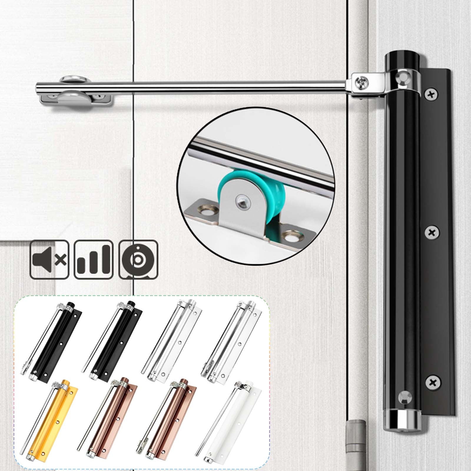 Msgweeeg Door Stopper Door Stops for Bottom of Door Door Closer Home ...