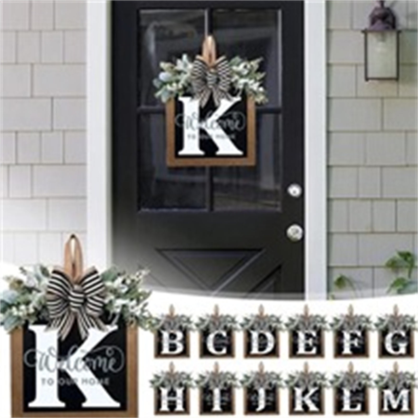 Msgweeeg Holiday Decor Vintage Ornaments for Christmas Tree Last Name ...