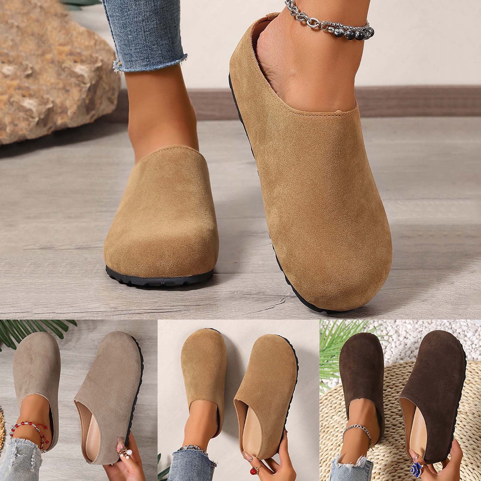 Msgweeeg House Shoes for Women House Slippers for Woman Women's Casual ...