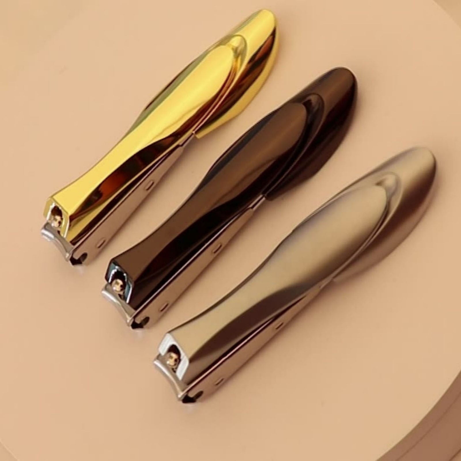 Msgweeeg Professional Stainless Steel Nail Clippers Precision Built In File Rust Proof Sharp ...