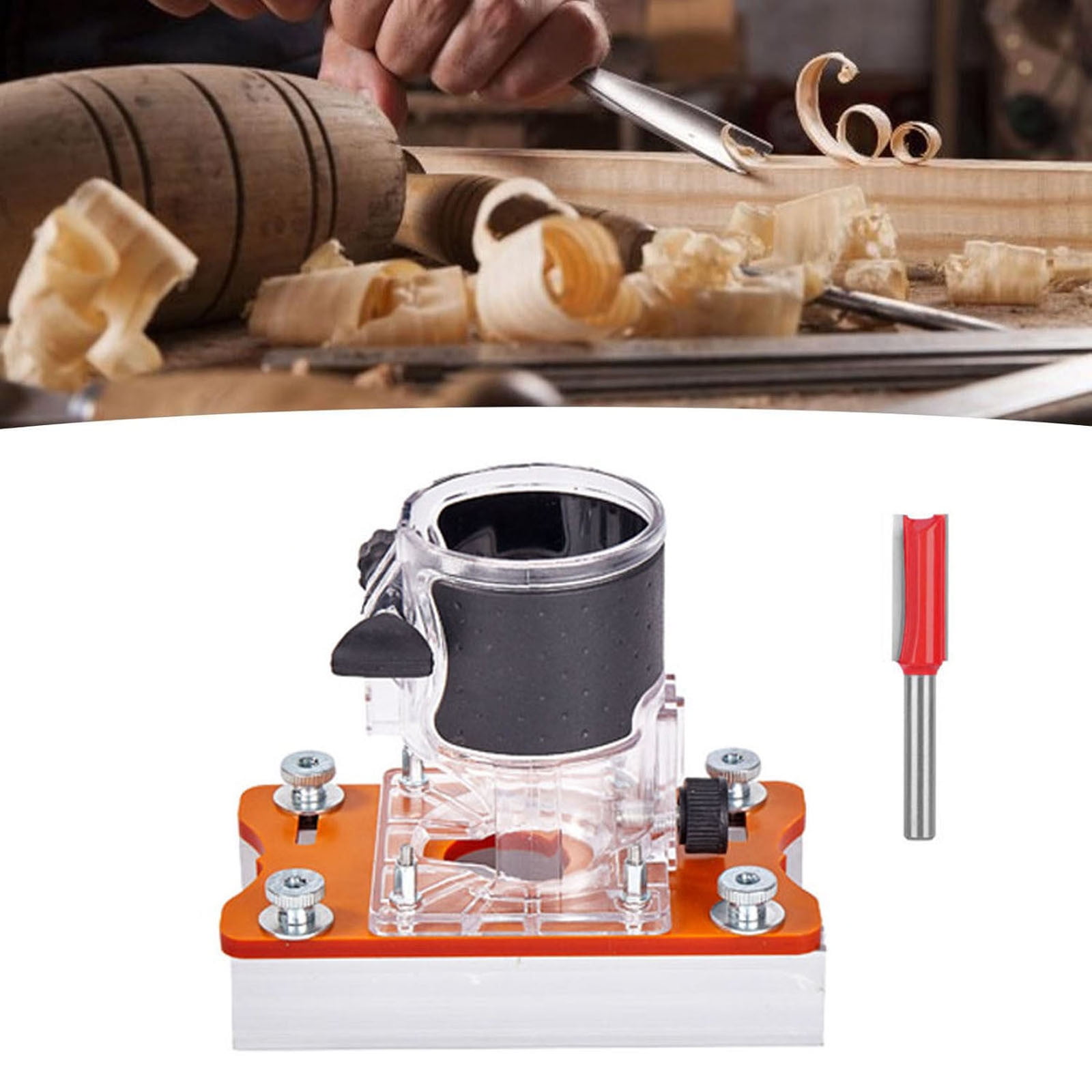 Msgweeeg Two-in-One Woodworking Trimming Slot Positioning Aid Bracket ...