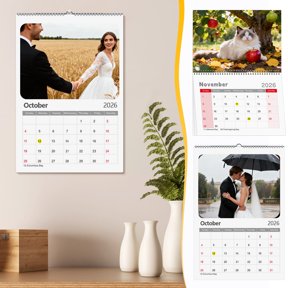 Same Day 8.5x11 Wall Calendar, 18 Month - Walmart.com