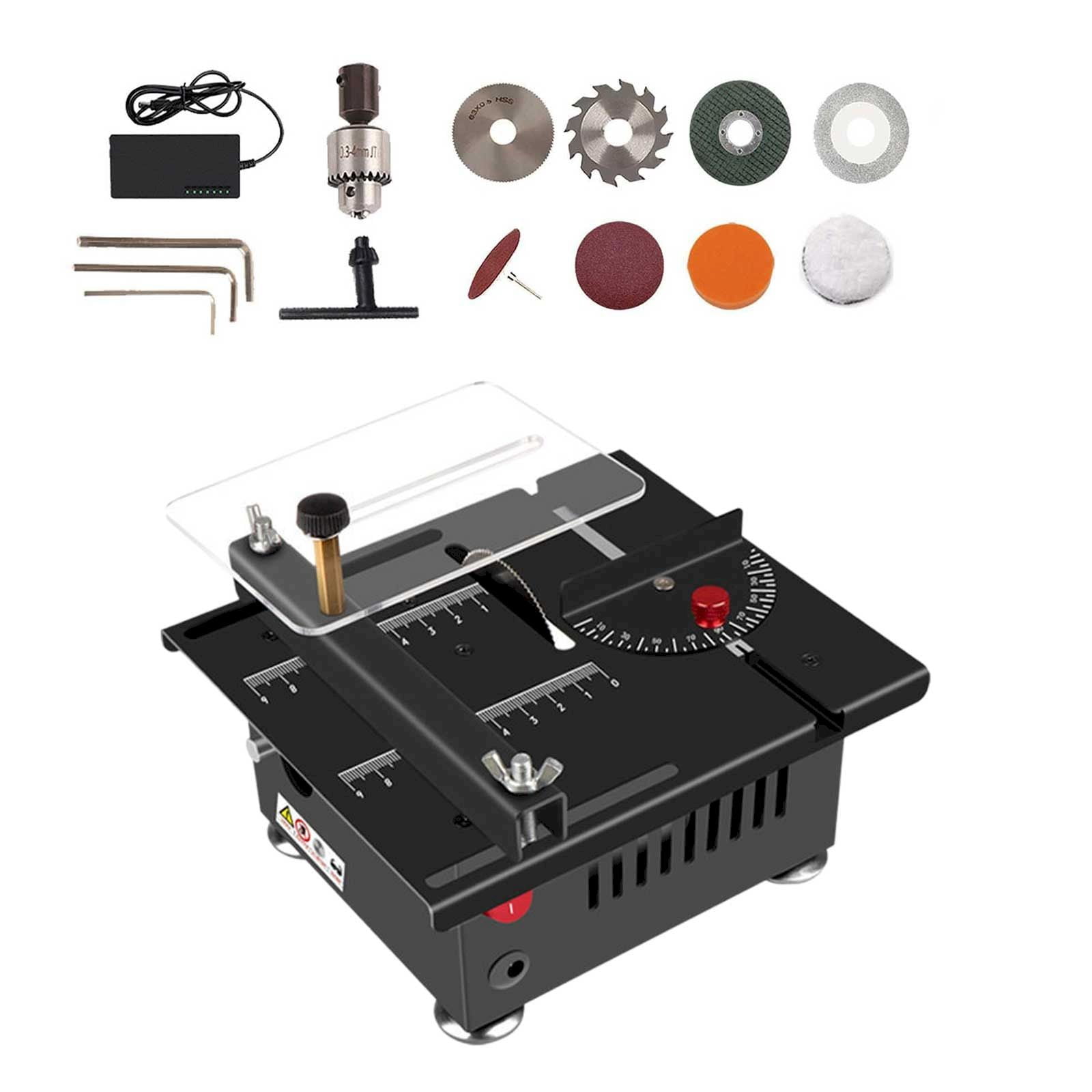 Msuo Mini Table Saw Kit Compact Cutting Machine Mini Multi Functional ...
