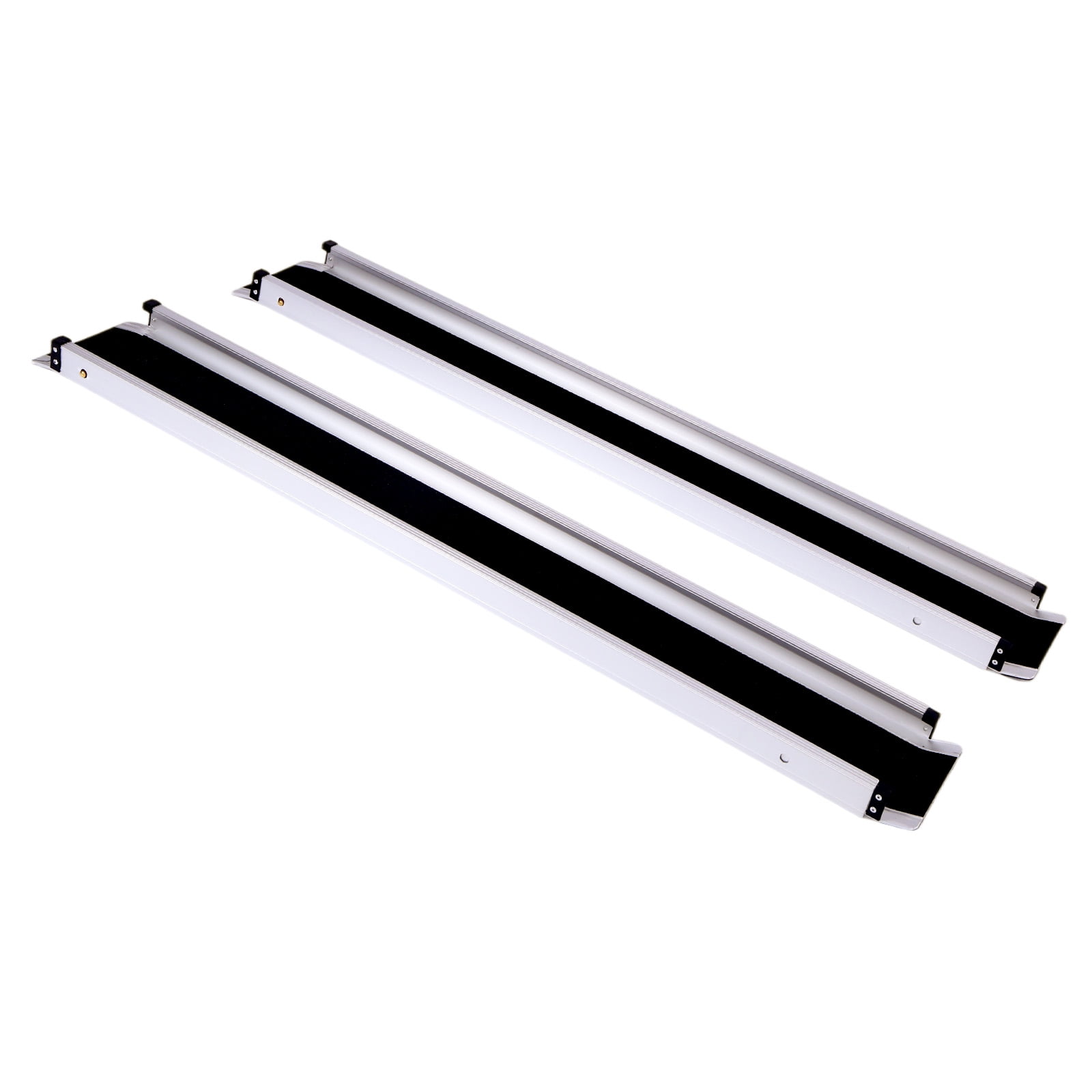 Msyudfe 8FT Anti-slip Aluminum Folding Portable Ramp with Handbags ...