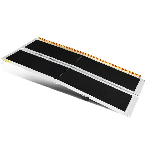 Msyudfe Portable Wheelchair Ramp Folding Non-slip Handicap Ramp ...