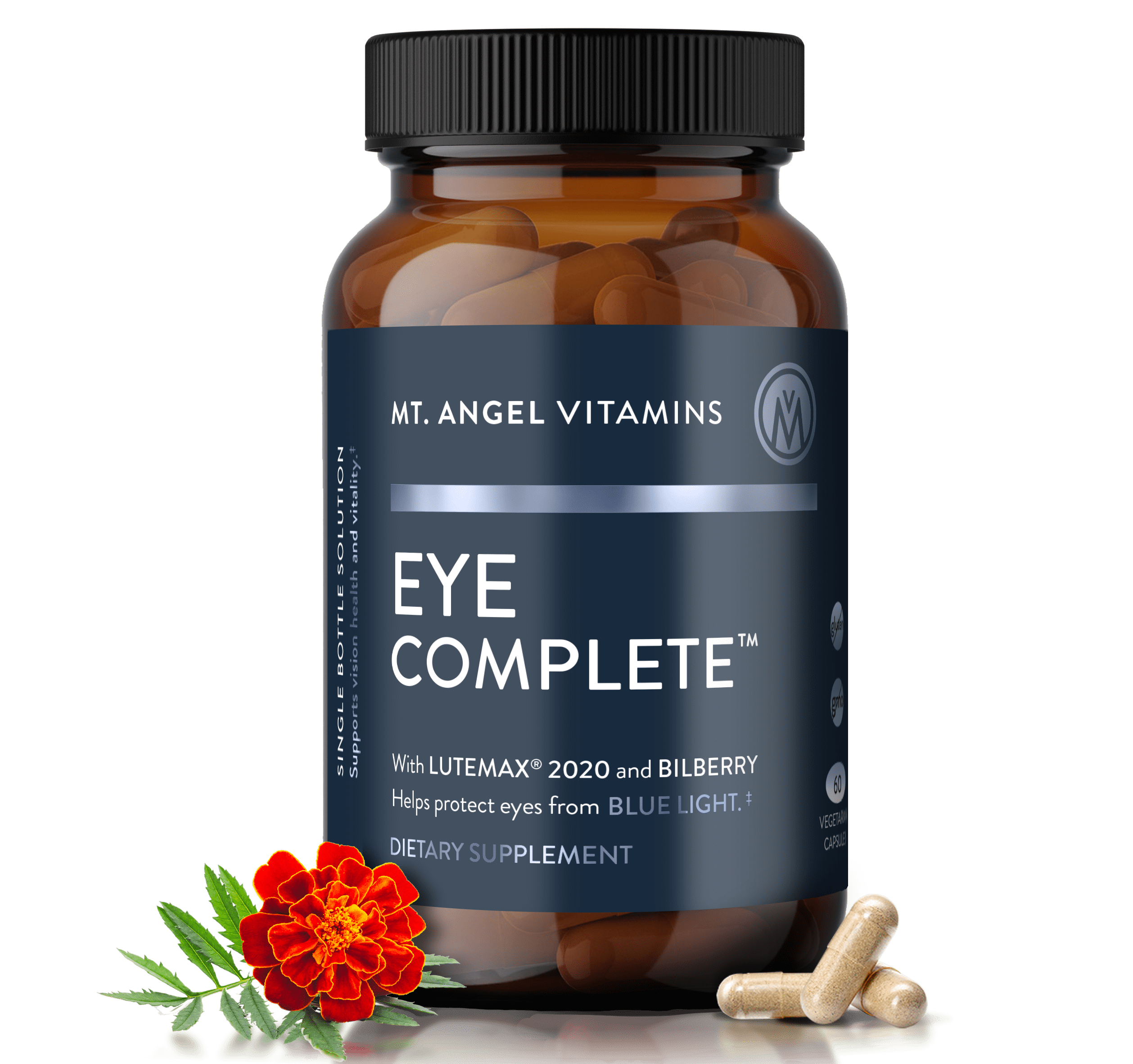 Mt. Angel Vitamins - Advanced Eye Health - Eye Complete - 60 Capsules ...
