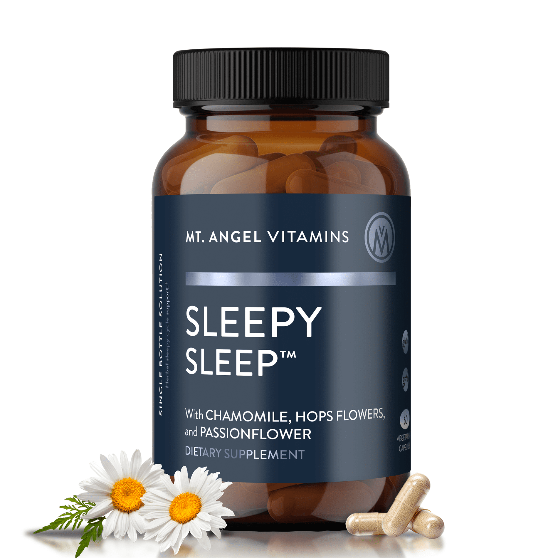 Mt. Angel Vitamins - Natural Sleep Support - Sleepy Sleep - 60 Capsules ...
