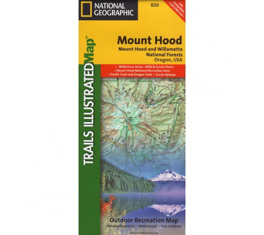 Mt. Hood Trail Map - Walmart.com