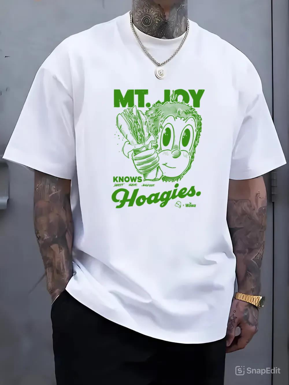 Mt Joy X Wawa Shirt Indie Rock Band Convenience Store Collaboration ...