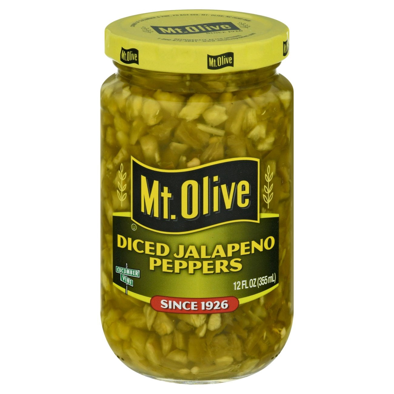 Mt. Olive Diced Jalapeno Peppers Fresh Pack - 12 oz Packaging May Vary ...