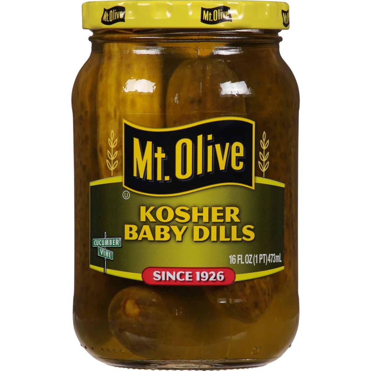Mt. Olive Kosher Baby Dills - 16oz - Walmart.com
