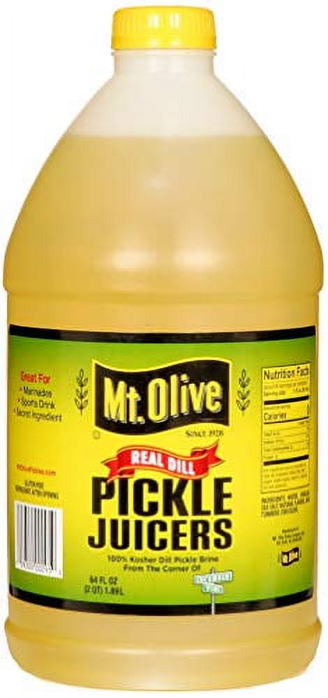 Mt. Olive Pickle Company Dill Pickle Juice 64 Ounce Bottle - Walmart.com