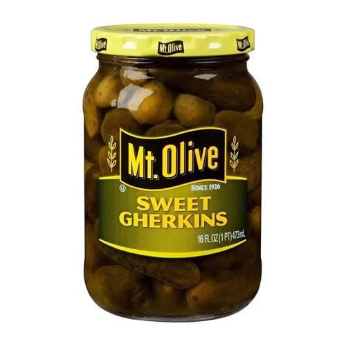 Mt. Olive Sweet Gerkins Pickles 16 Oz - Pack of 2 - Walmart.com