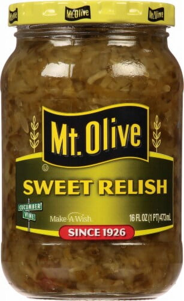 Mt Olive Sweet Relish 16 fl oz - Walmart.com