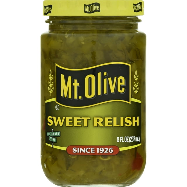 Mt. Olive Classic Sweet Pickle Relish, 8 fl oz Jar - Walmart.com