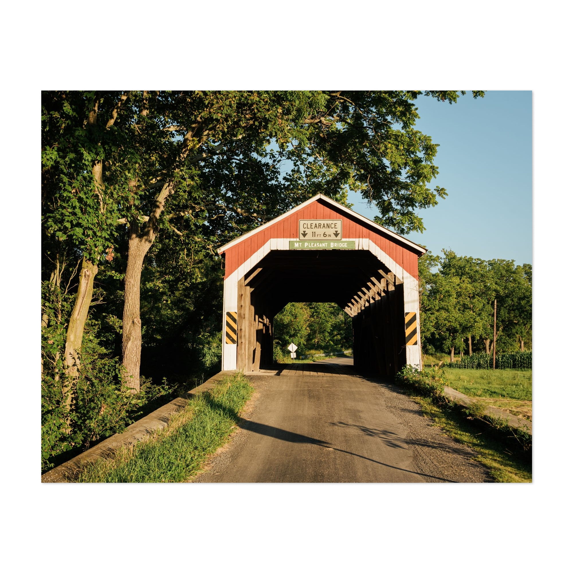 Mt. Pleasant Covered Bridge 01 - Blain Pennsylvania Photography Bridge ...