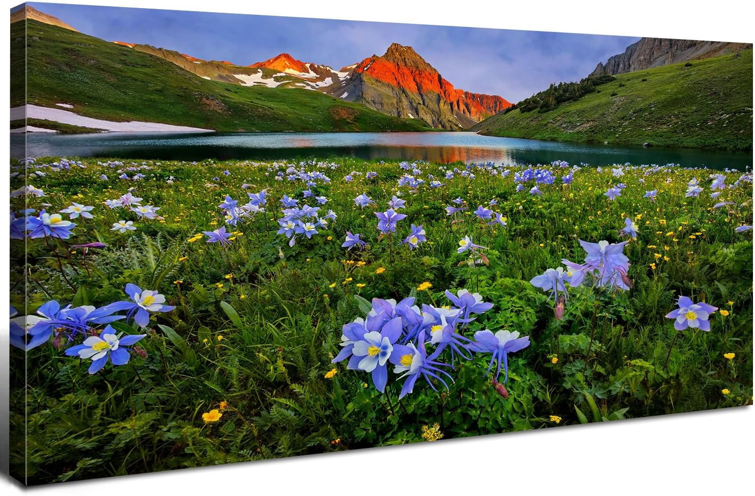 Mt Rainier Mountain Wall Art Sunset Rainier National Park Posters for ...