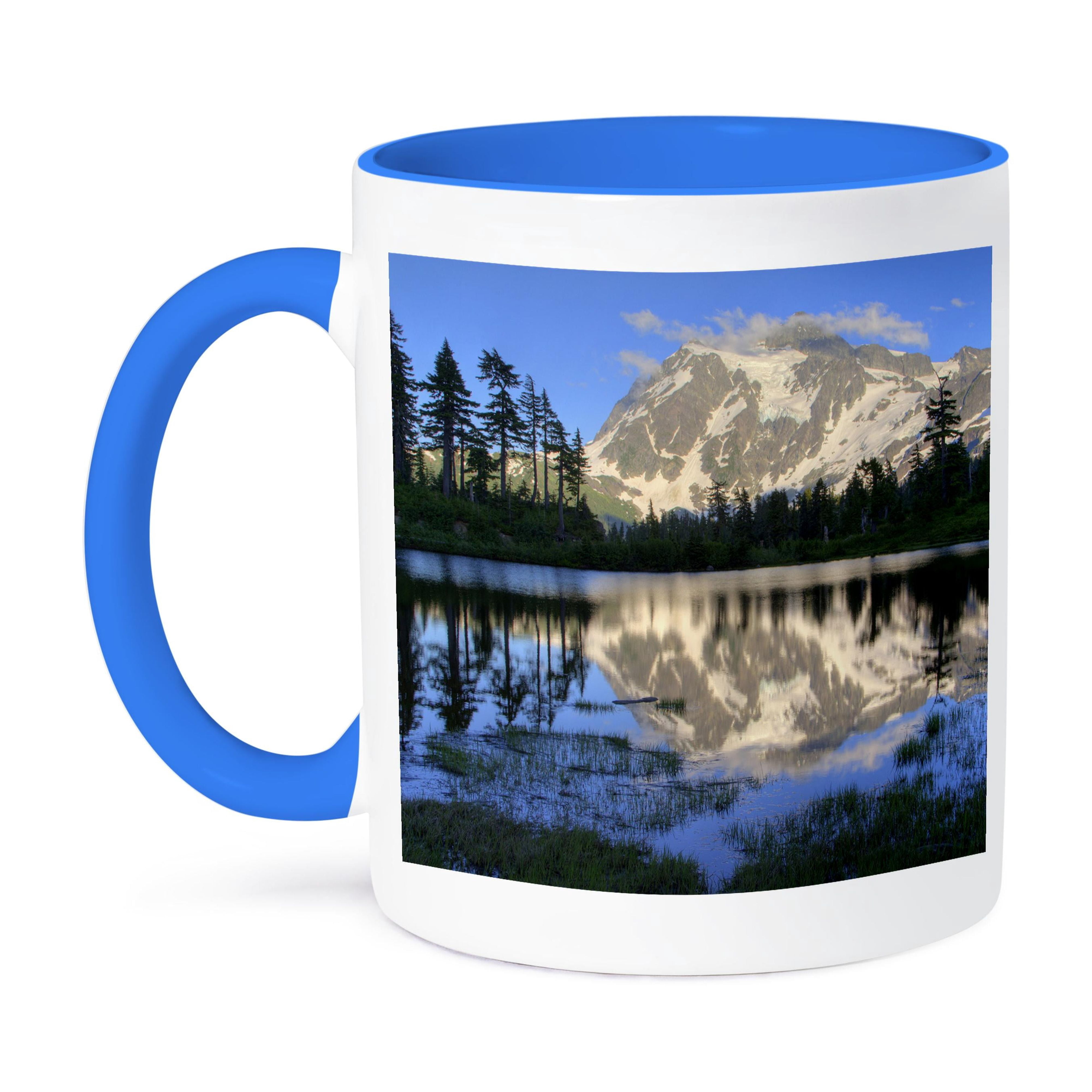Mt Shuksan, Picture Lake, North Cascades, Washington - Us48 Cha0079 ...