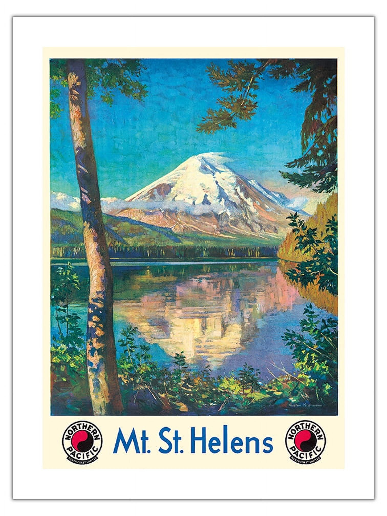 Mt. St. Helens - Spirit Lake Washington - Northern Pacific Railway ...