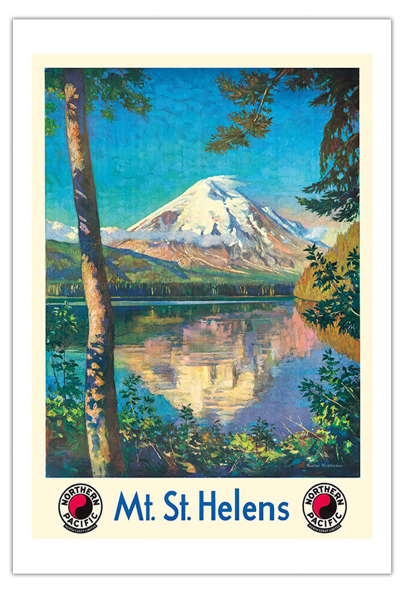 Mt. St. Helens - Spirit Lake Washington - Northern Pacific Railway ...