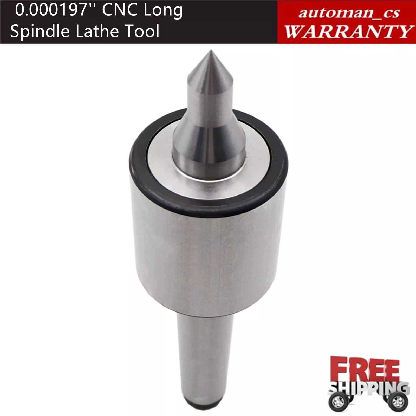 Mt2 Live Center For Morse Taper Precision 0.000197'' Cnc Long Spindle ...