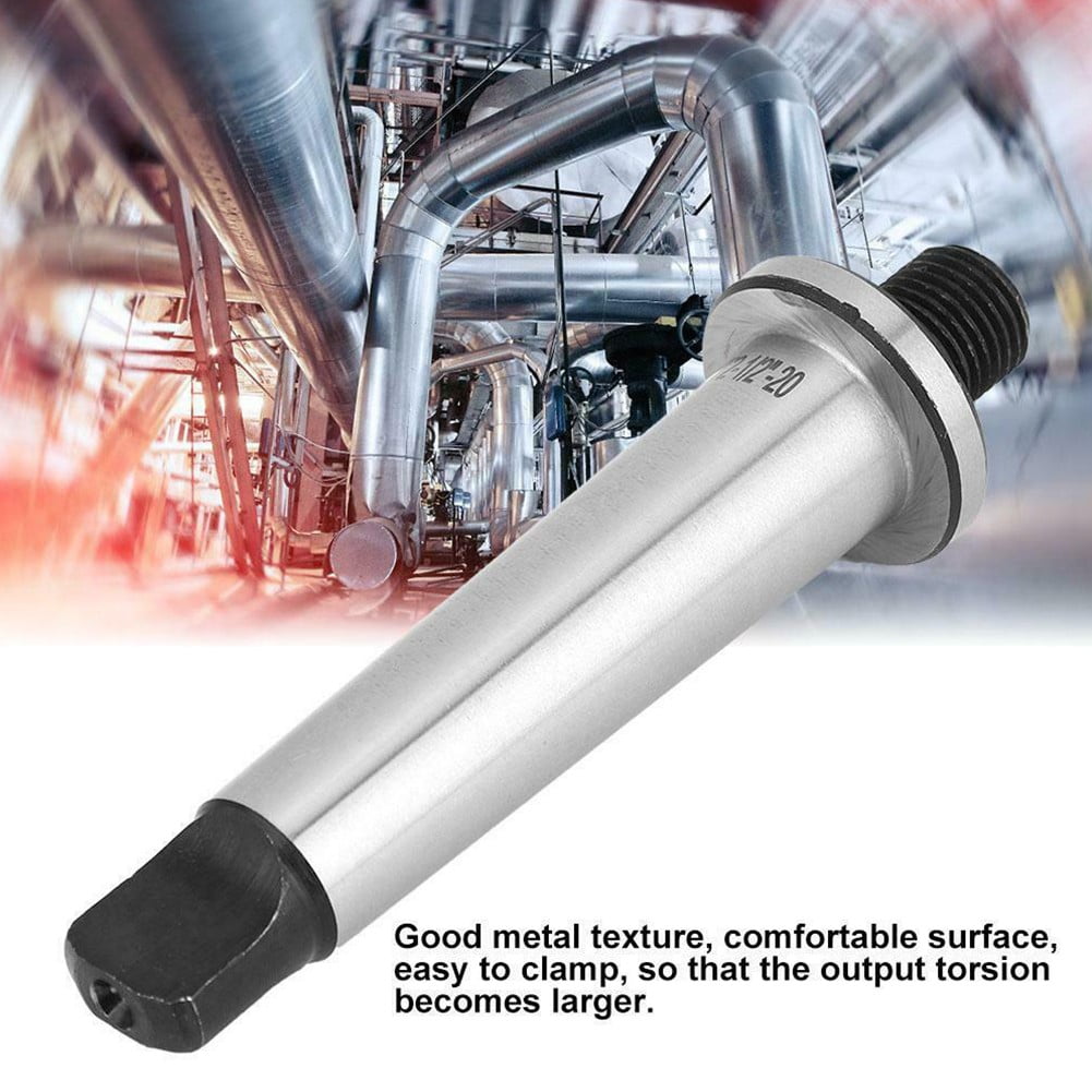 Mt2 for Morse Taper Shank 1/2\"-20 Thread Drill Chuck Shank Adapter ...