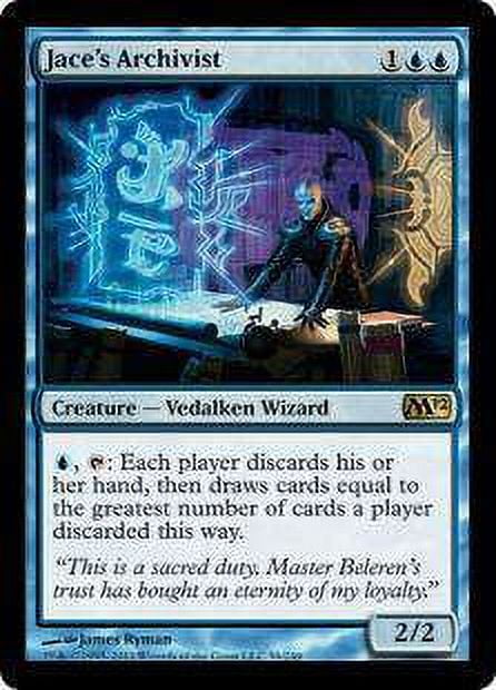 MtG 2012 Core Set Rare Jace's Archivist #59 - Walmart.com