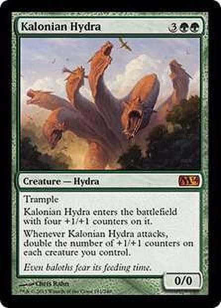 MtG 2014 Core Set Mythic Rare Kalonian Hydra #181 - Walmart.com