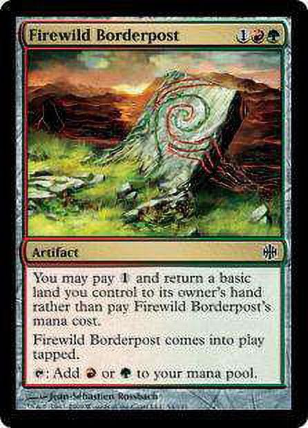 MtG Alara Reborn Common Firewild Borderpost (Foil) #54 - Walmart.com