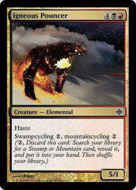 MtG Alara Reborn Common Igneous Pouncer (Foil) #40 - Walmart.com