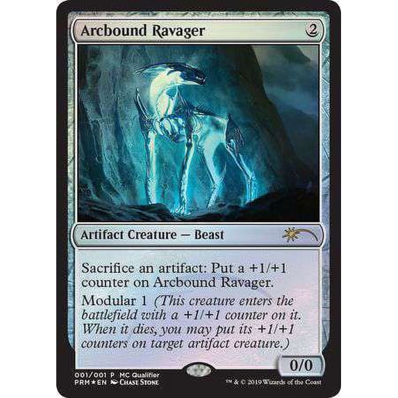 MtG Assorted Promo Cards Rare Arcbound Ravager (WMCQ Promo) #1 ...