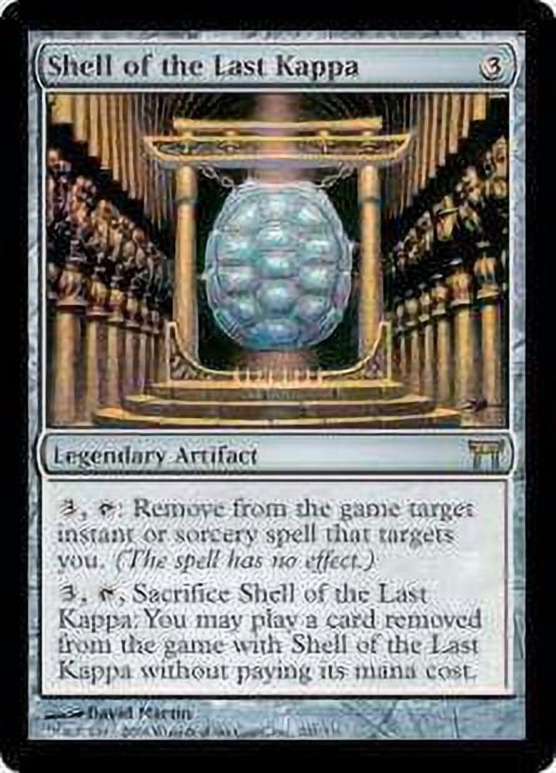 MtG Champions of Kamigawa Rare Shell of the Last Kappa (Foil) #269 ...