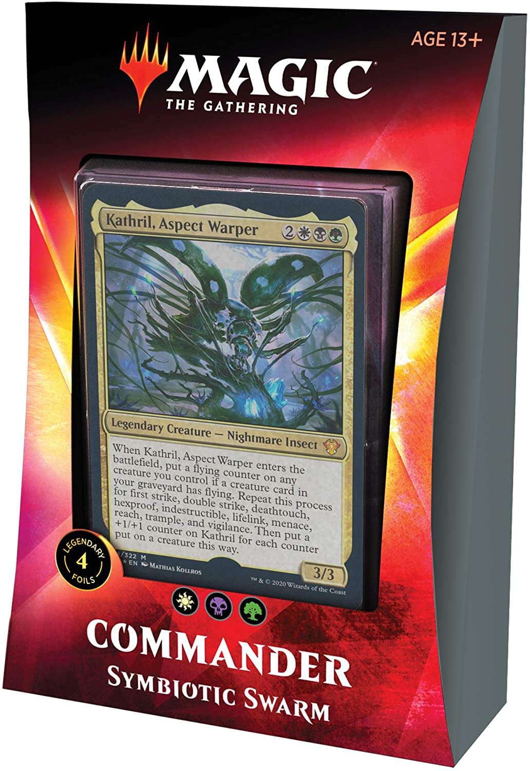 MtG Commander 2020 Symbiotic Swarm Deck - Walmart.com