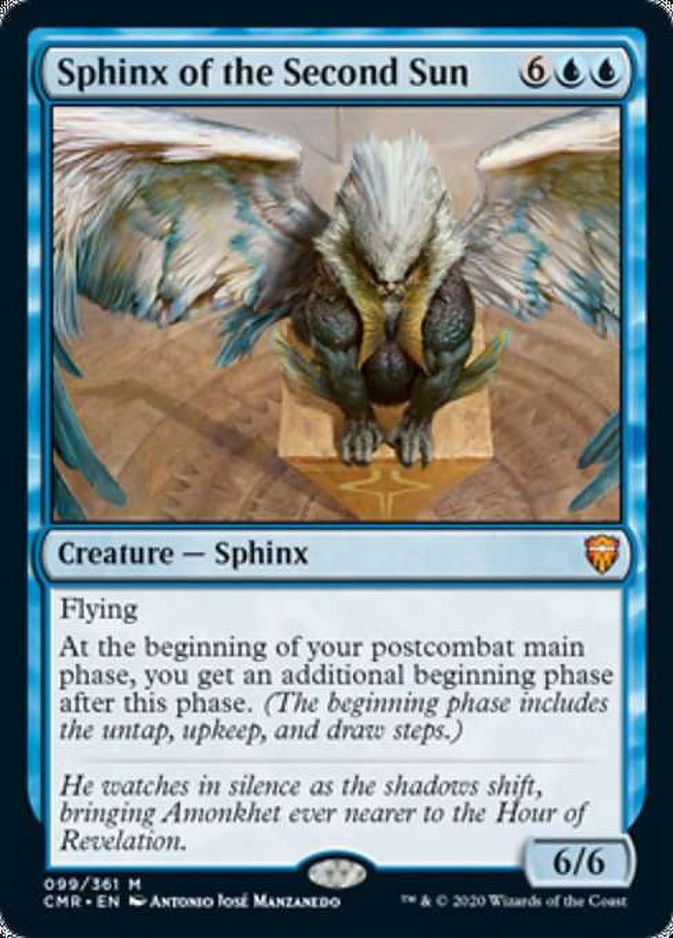 MtG Commander Legends Mythic Rare Sphinx of the Second Sun #99 ...