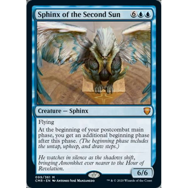 MtG Commander Legends Mythic Rare Sphinx of the Second Sun #99 ...