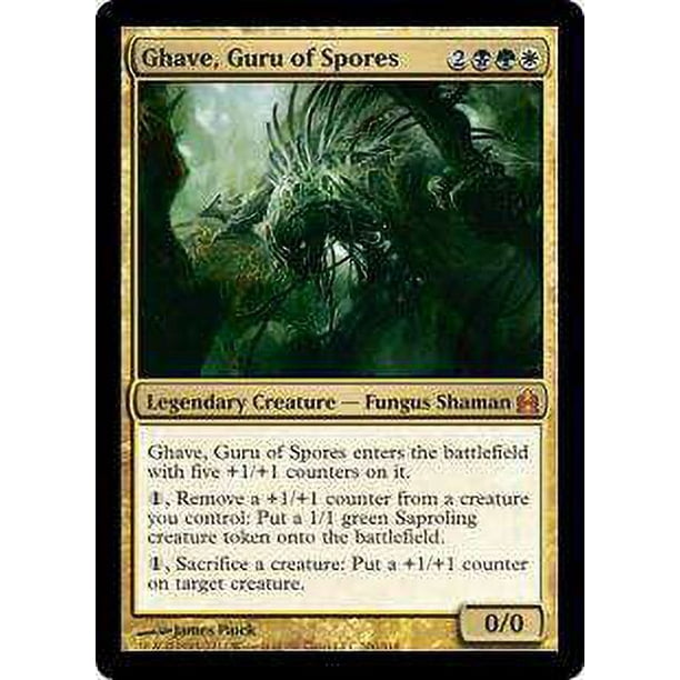 MtG Commander Mythic Rare Ghave, Guru of Spores #200 - Walmart Business ...