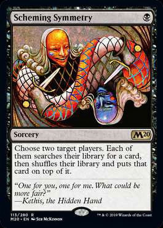 MtG Core Set 2020 Scheming Symmetry #113 - Walmart.com