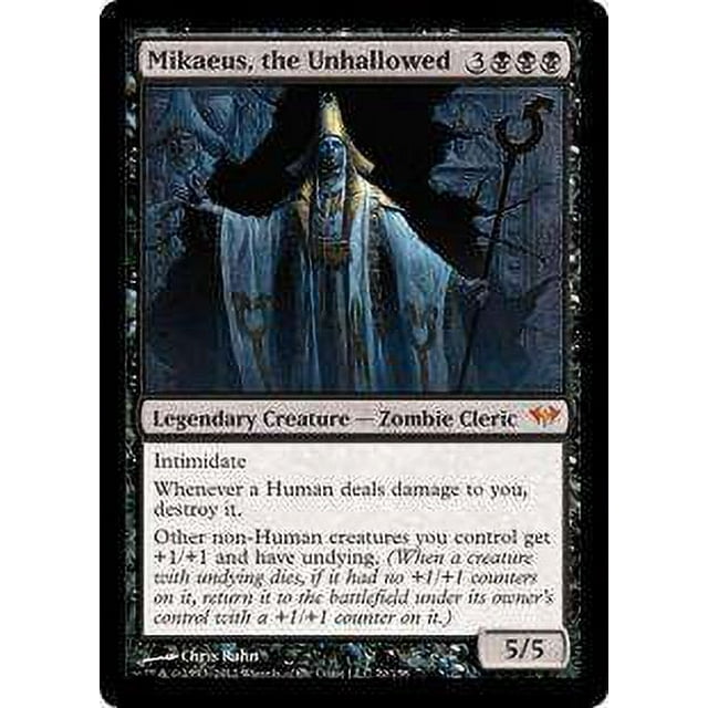 MtG Dark Ascension Mythic Rare Mikaeus, the Unhallowed (Foil) #70 ...